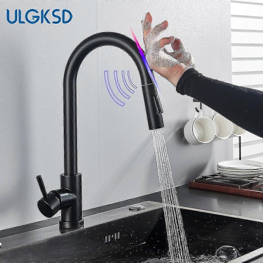 High qualityUlgksd Sensor Kitchen Faucet Stainless Steel Touch Control ...