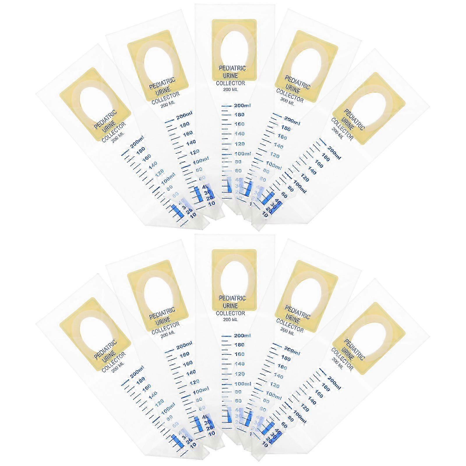 20Pcs Pediatric Urine Bag Urine Collection Bag Clear Urine Catcher Bag ...