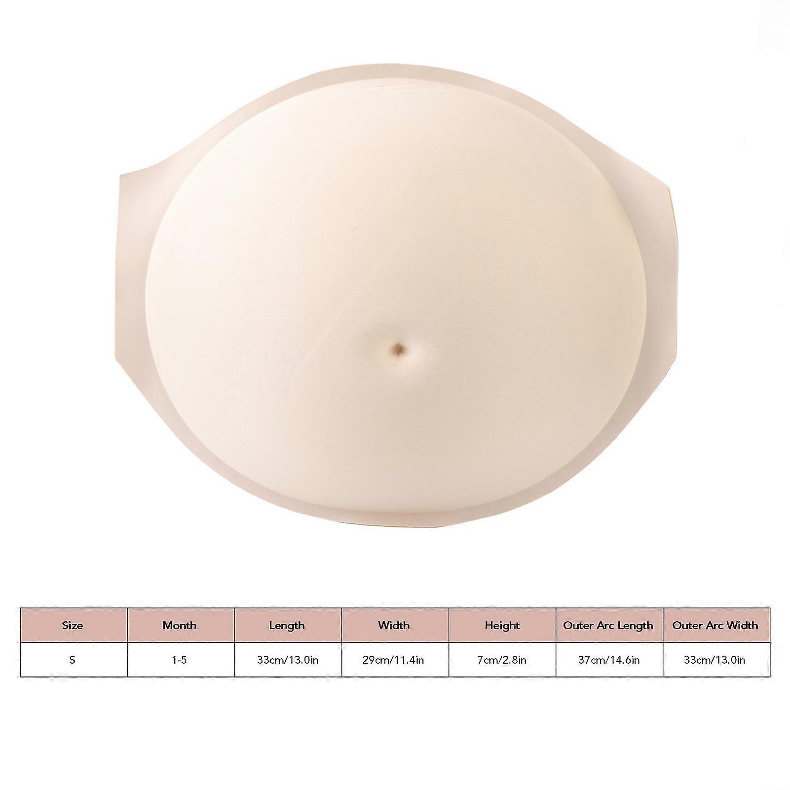 Fake Pregnancy Belly Pregnant Bump Artificial Baby Tummy Belly Stage ...