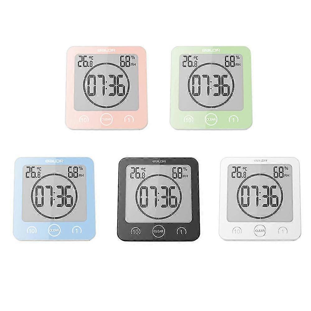 Bathroom Clock, Shower Timer Alarm Digital Clocks ,waterproof | Fruugo UK