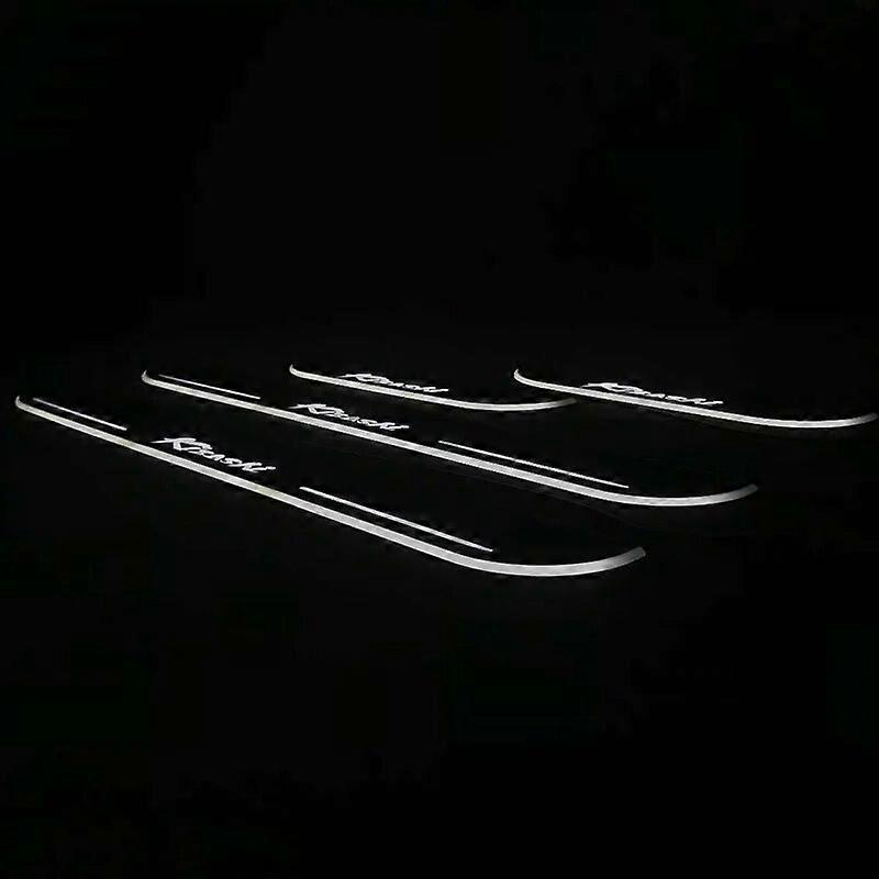 Trim Pedal LED Car Light Door Sill Scuff Plate Pathway Dynamic Streamer ...