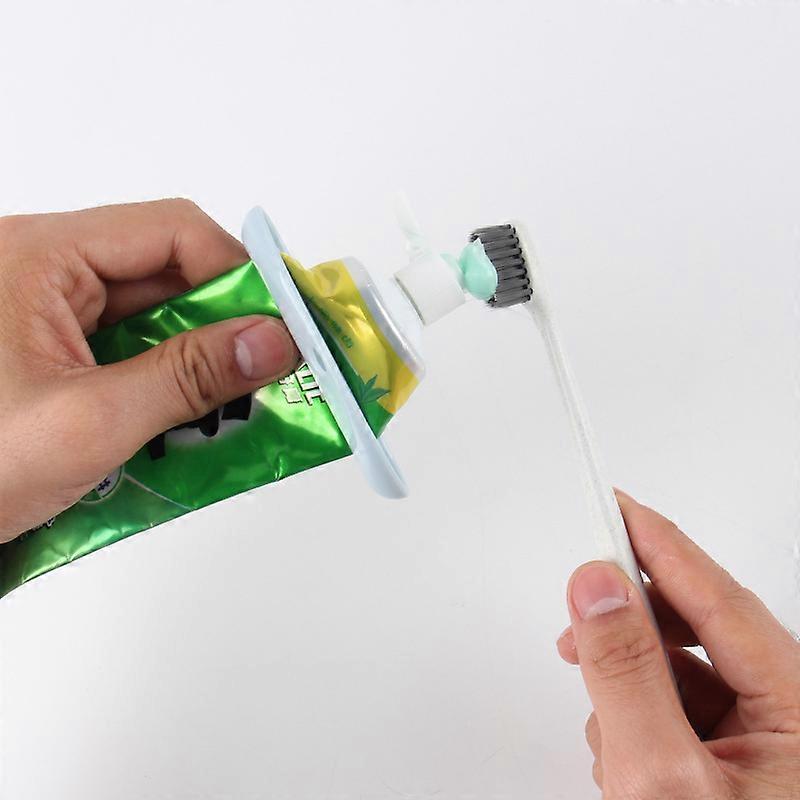 8 Pack Bathroom Toothpaste Dispenser Toothpaste Clips (Blue, Grey ...