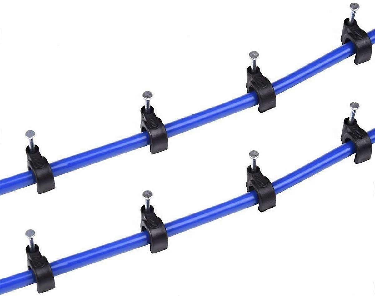 400 Pieces Cable Clips Cable Clamps 6mm 7mm 8mm 10mm Wall Cable Hanger ...