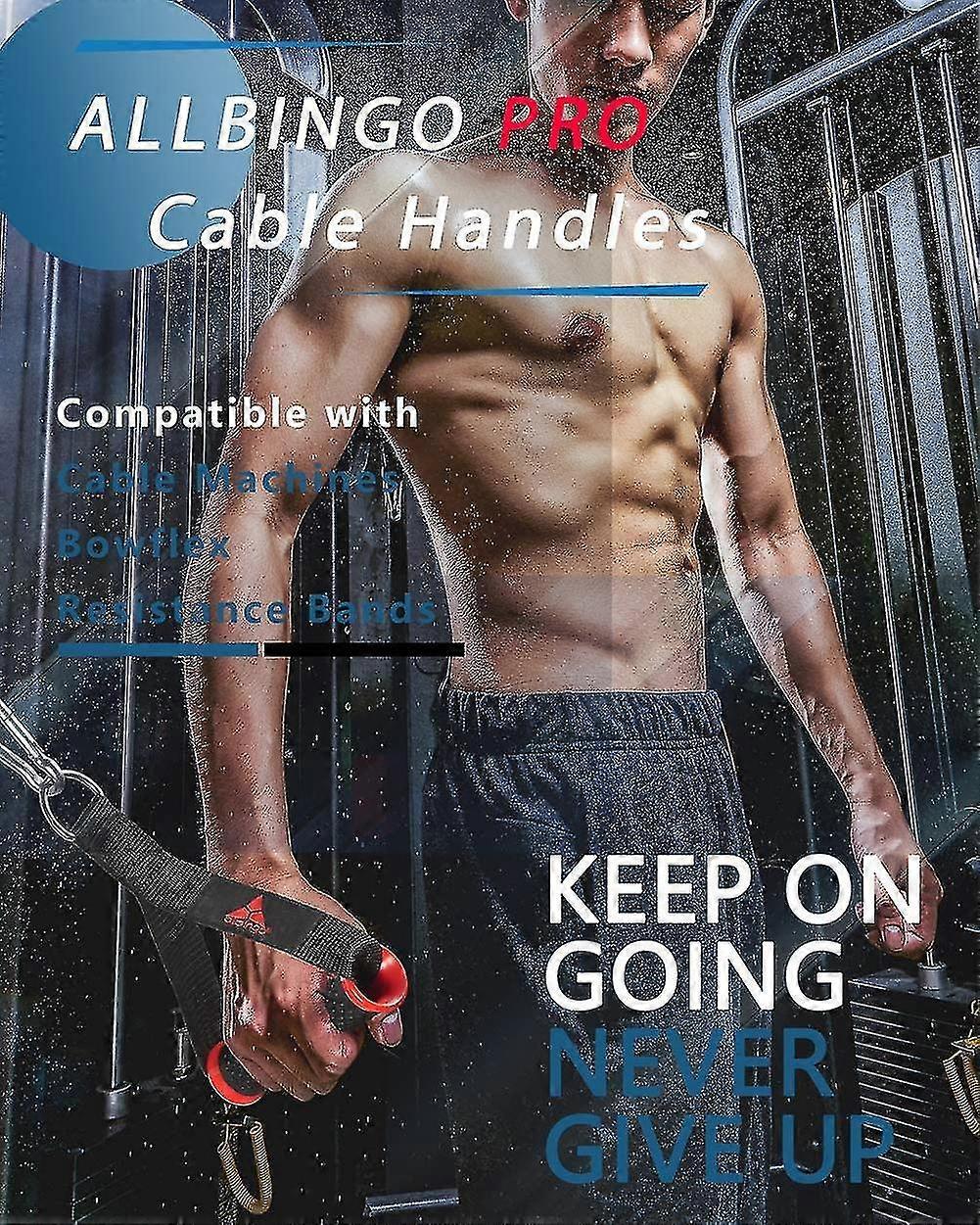 Cable Handles Compatible And Cable Machine, Heavy Duty Exercise Hand ...