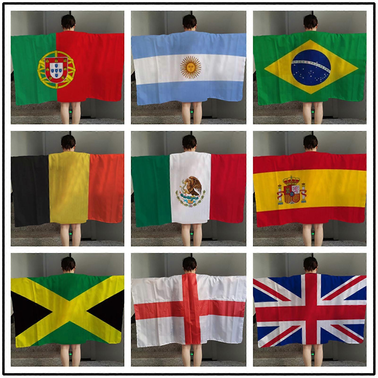 Flag Cape Home National Flag Cape Soccer Party Supply for Kids | Fruugo UK