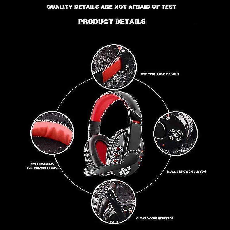 Ovleng V8-1 Bluetooth Headset Noise Reduction Hifi Sound Headphone With ...