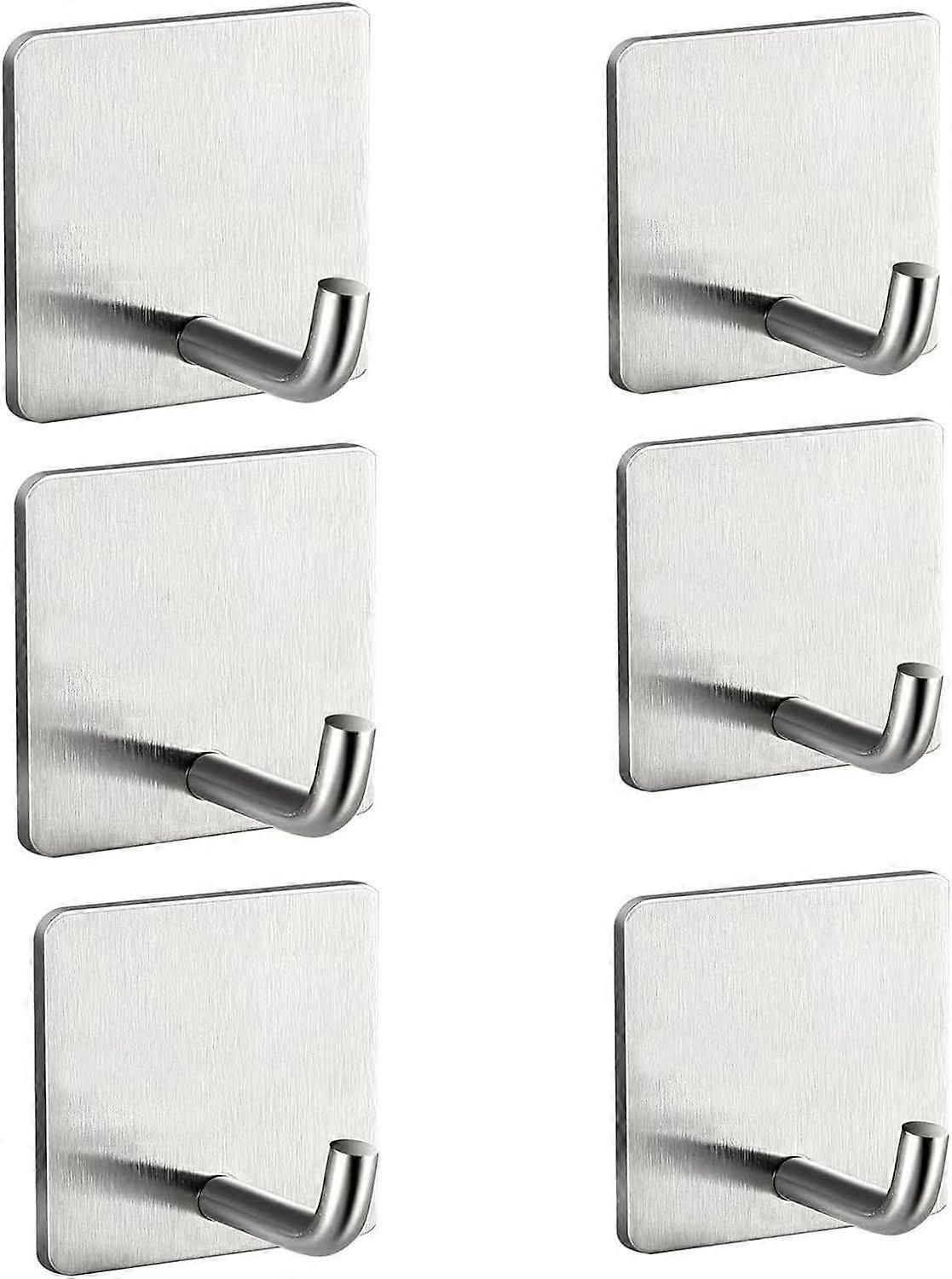 Self Adhesive Hooks - Stick on Hooks Holder for Tea Towel Robe Coat ...