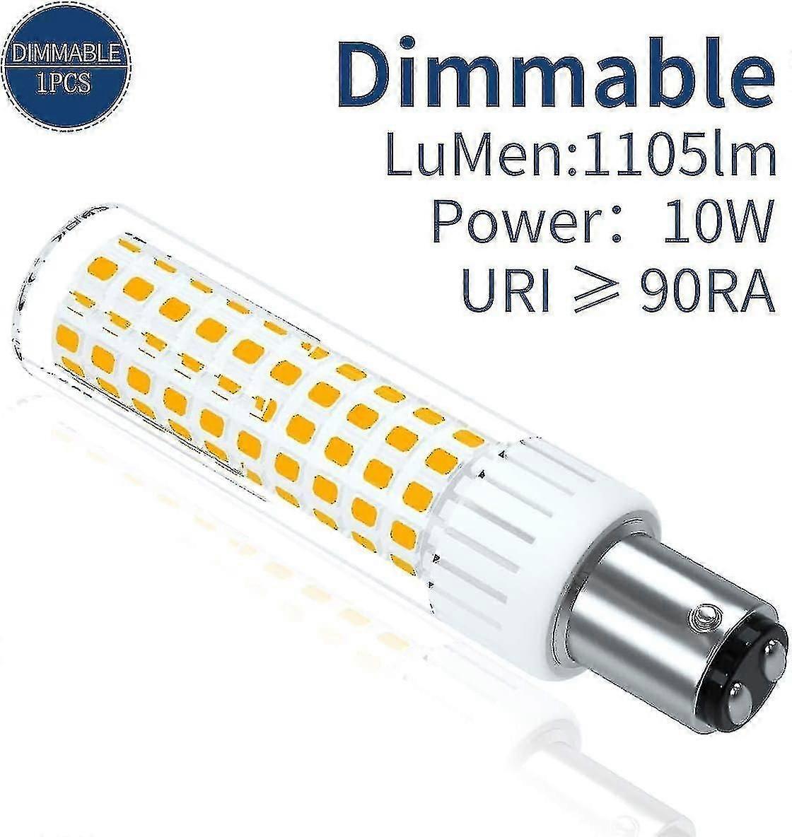 Dimmable B15d Led Bulb, 10w Replacement 100w B15d Halogen Bulb, 230v ...