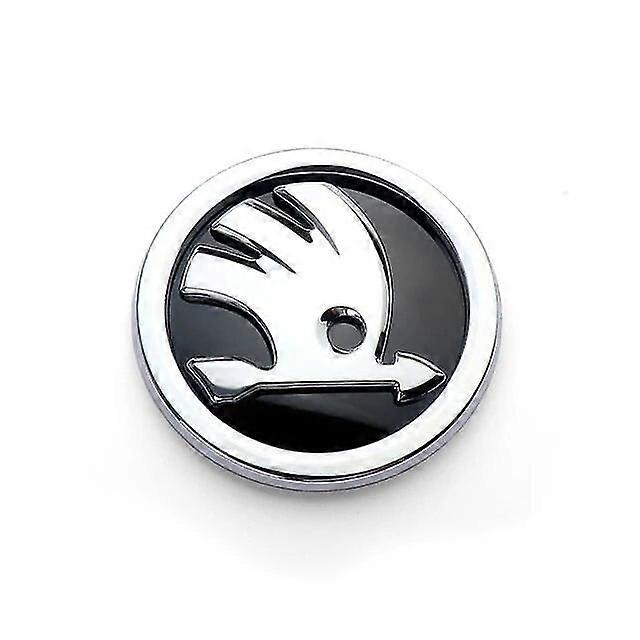 8/9/10cm Skoda Logo Emblem Car Front Hood Badge Rear Trunk Sticker for ...