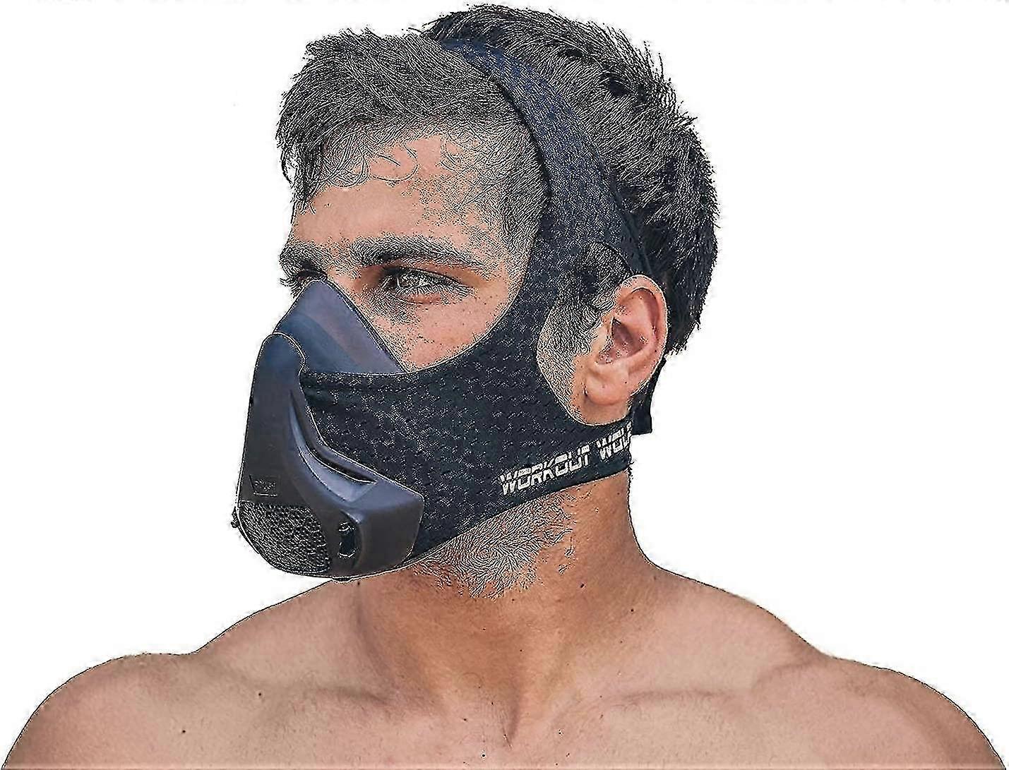 Breathing Resistance Training Mask for Men - High Altitude Lung ...