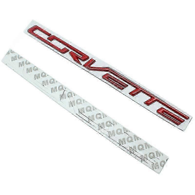 Car 3d Metal Decals Sticker For Chevrolet Corvette C3 C4 C5 C6 C7 C8 ...
