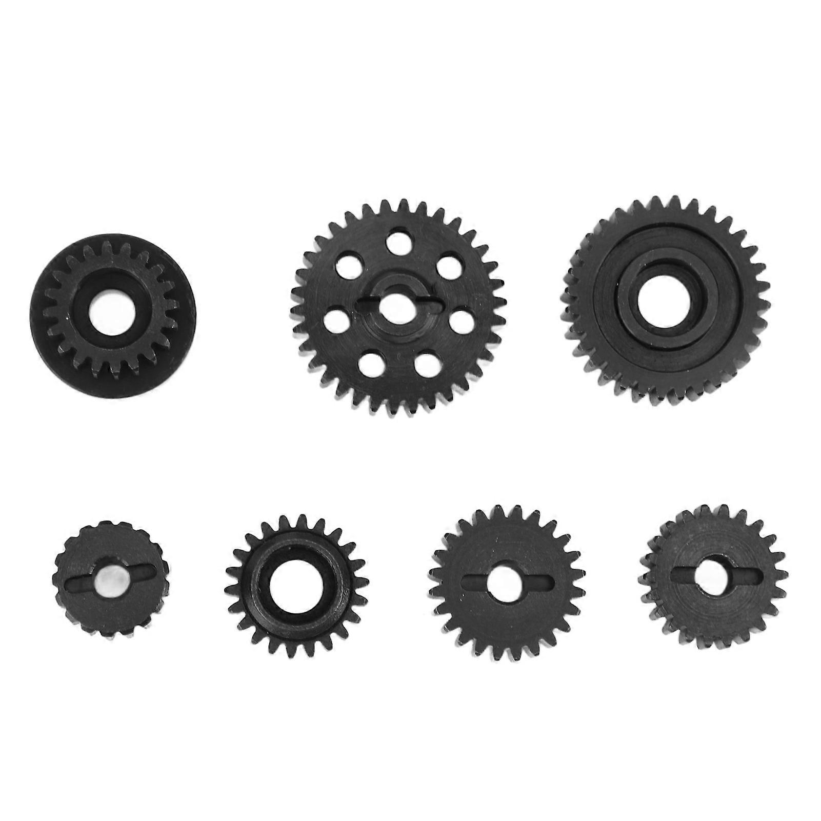 7PCS RC Metal Gears Remote Control Car Transmission Box Gear ...