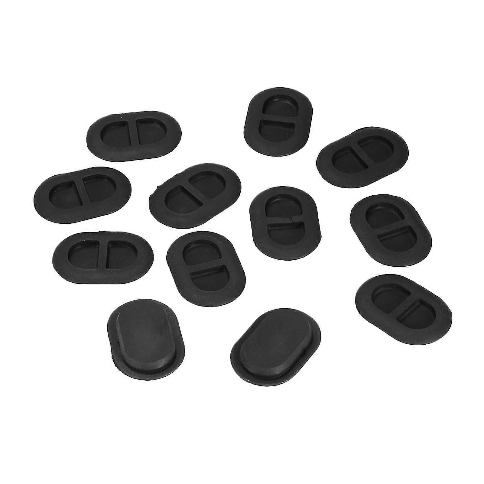 4Pcs Black Floor Pan Drain Plug Rear Floor Pan Body Plug Small Rubber ...