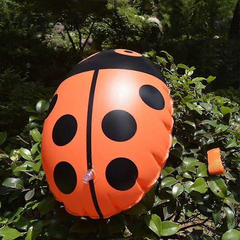 Ladybug Shaped Swim Float Buoy Safety Float Swimming Bag for Open Water ...