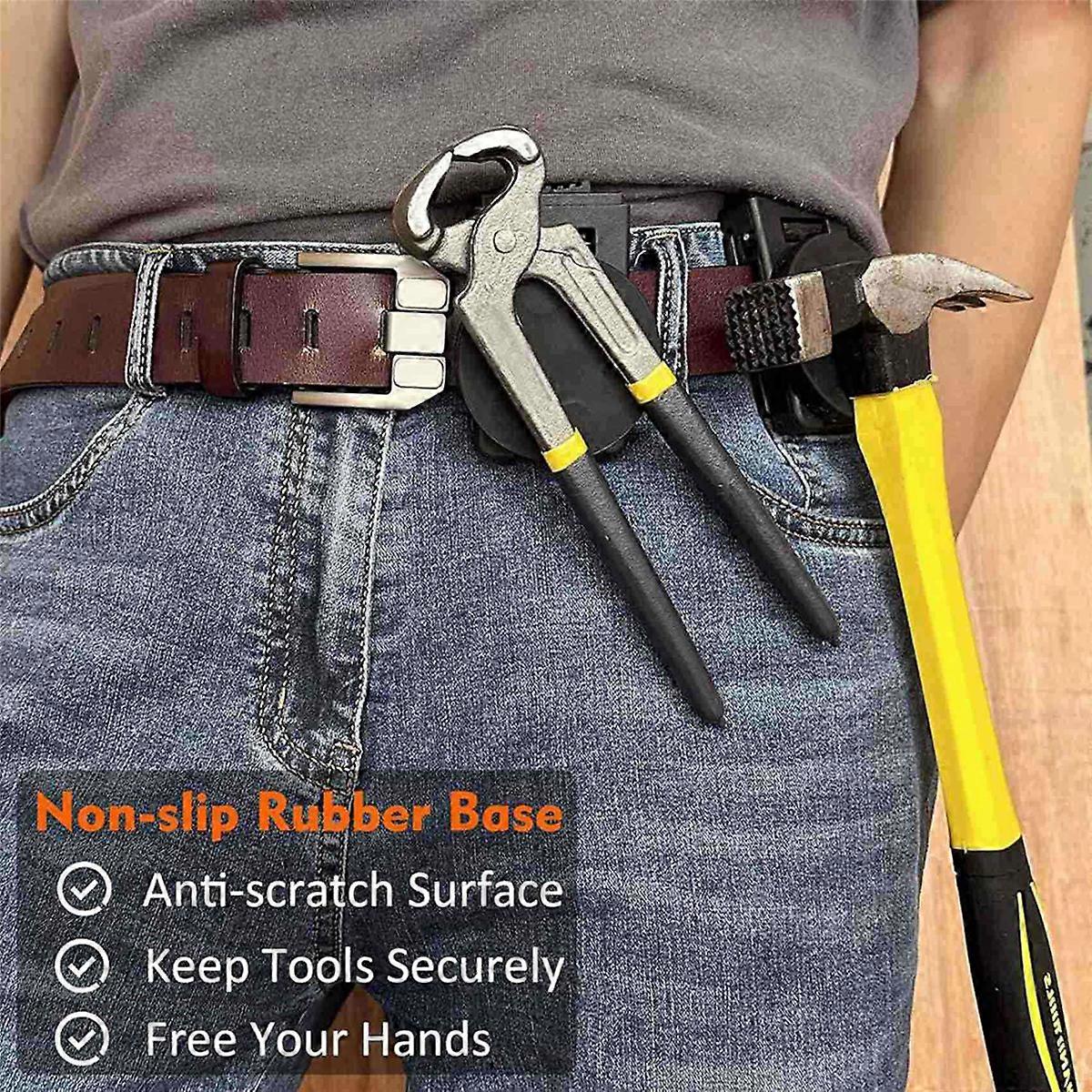 Belt Clip Tool , 2 Pcs Tool Belt Accessories Magnetic | Fruugo UK