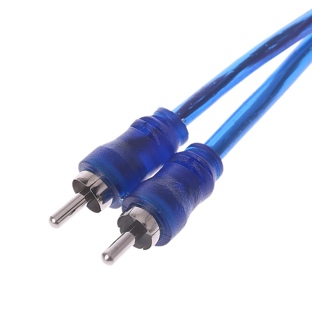 Car RCA Adapter Cable 1 Female to 2 Male Y Splitter Connectors ...