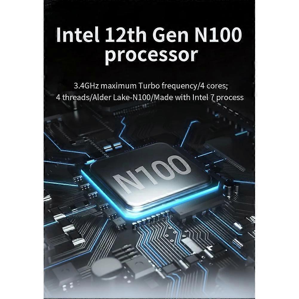 Mini PC for Windows 11/10 for Intel 12th Gen Alder Lake N100 Processor ...