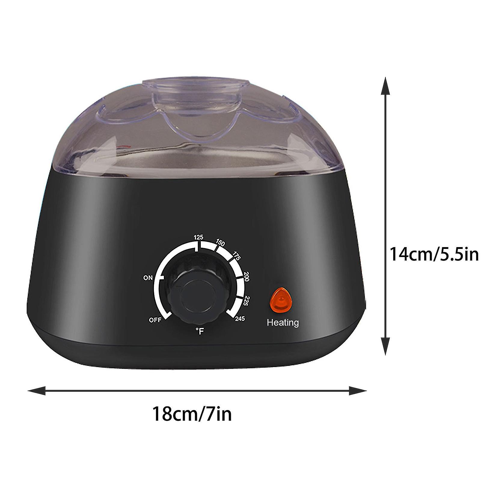 Wax Melter Hair Removal Waxing Kit - 500ml, Portable, Abs Material ...