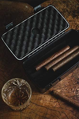 Cigar box with integrated humidor tray - waterproof, leak-proof and ...