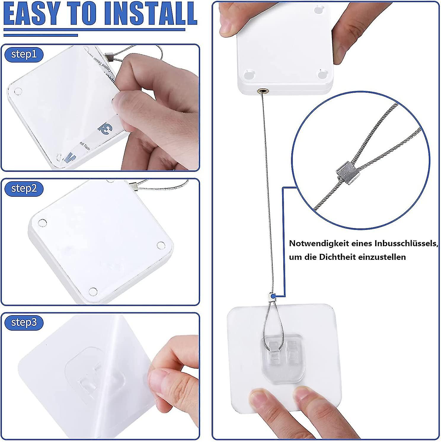 2pcs Automatic Door Closer, Automatic Door Closer With Sensors, No ...