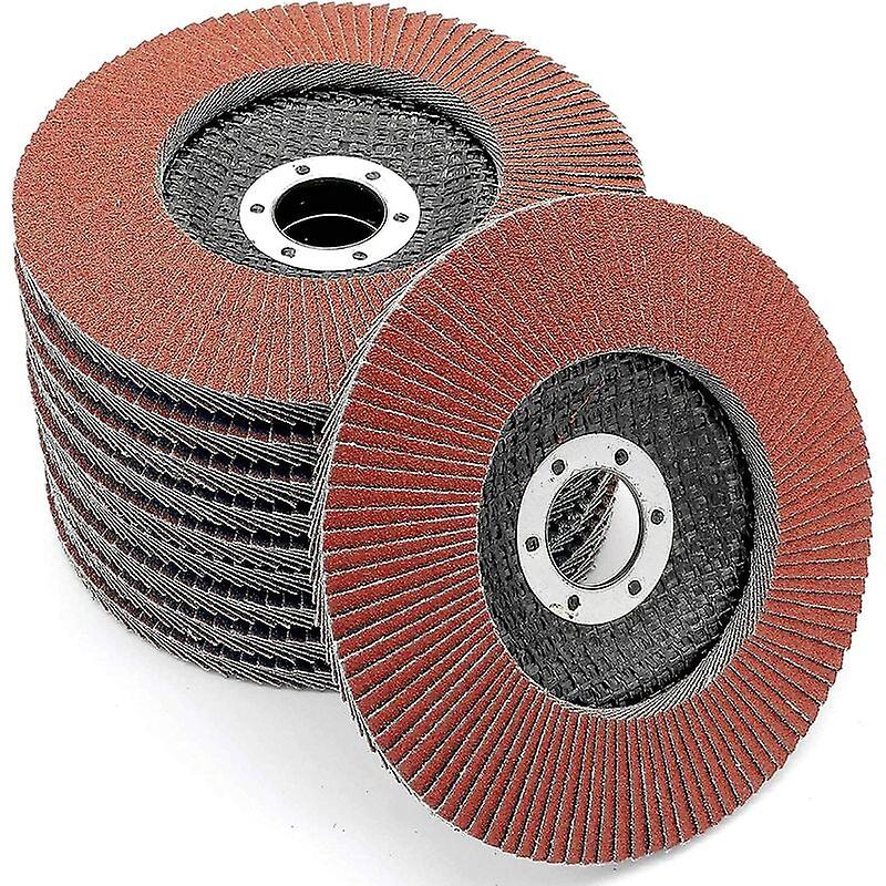 Disc compartments │ brown │ 10 pieces │ Ø 125 mm │ grit 120 │ Standard ...