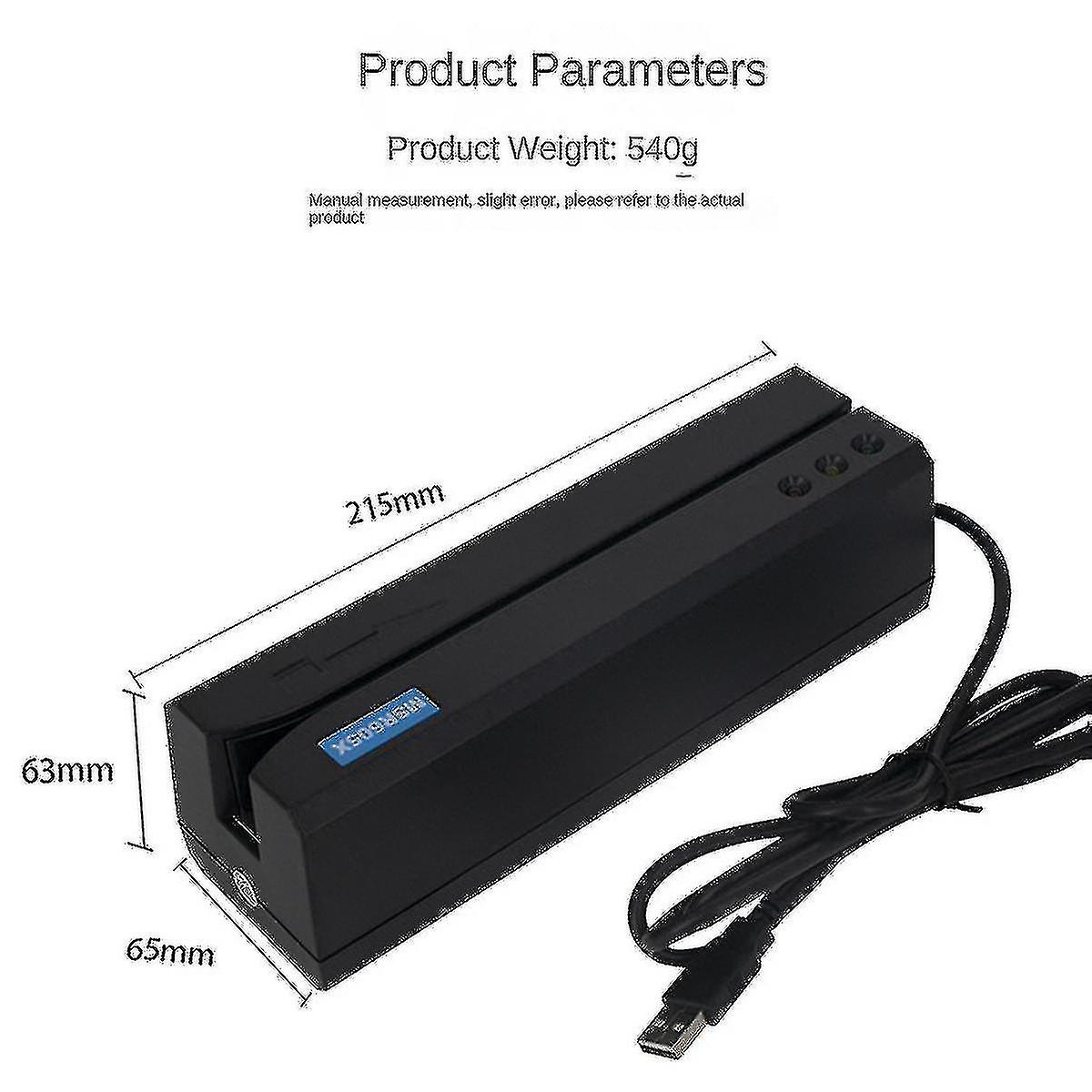 Msr605x Magnetic Stripe Card Reader Writer Encoder Magstrip Msr206 ...