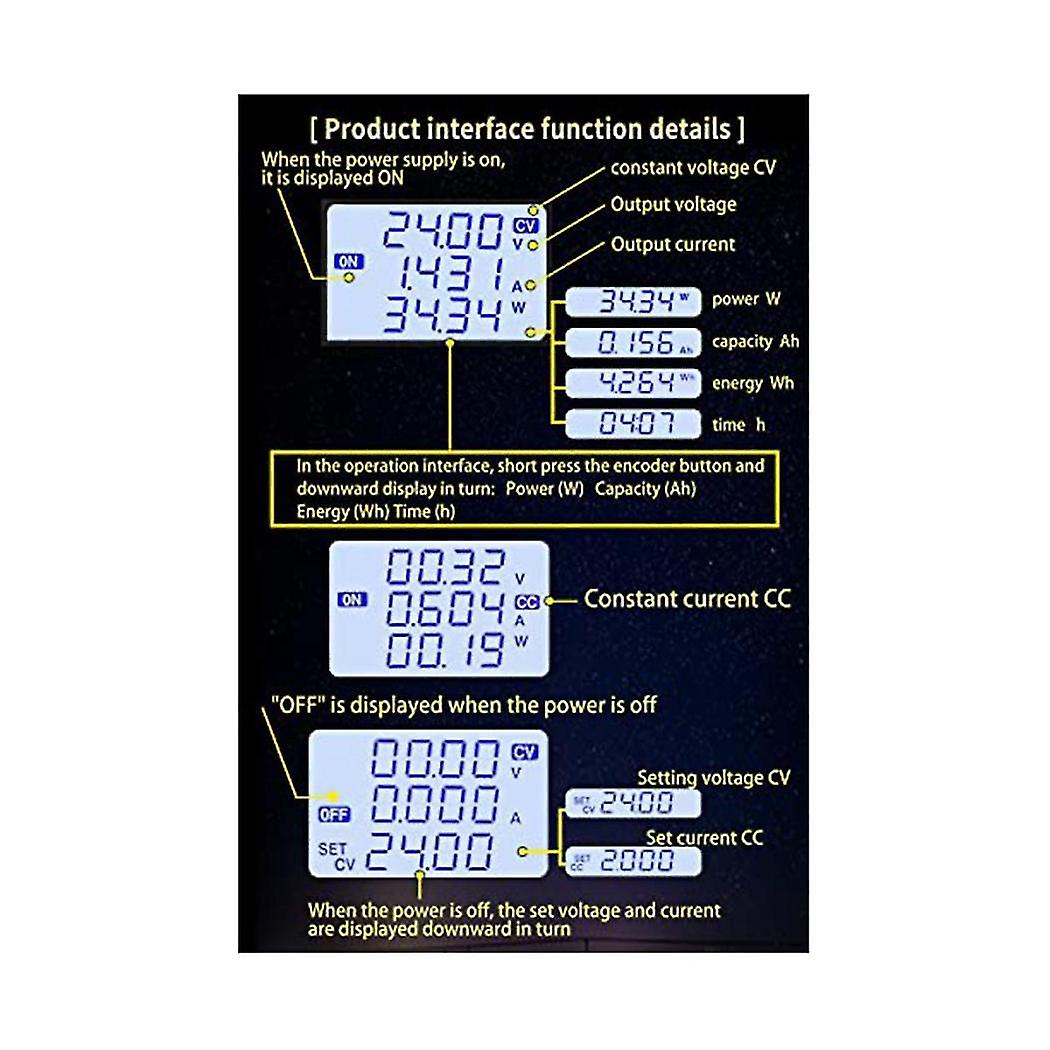 Dc Power Supply Variable Boost Converter Variable Voltage Regulator Cc ...