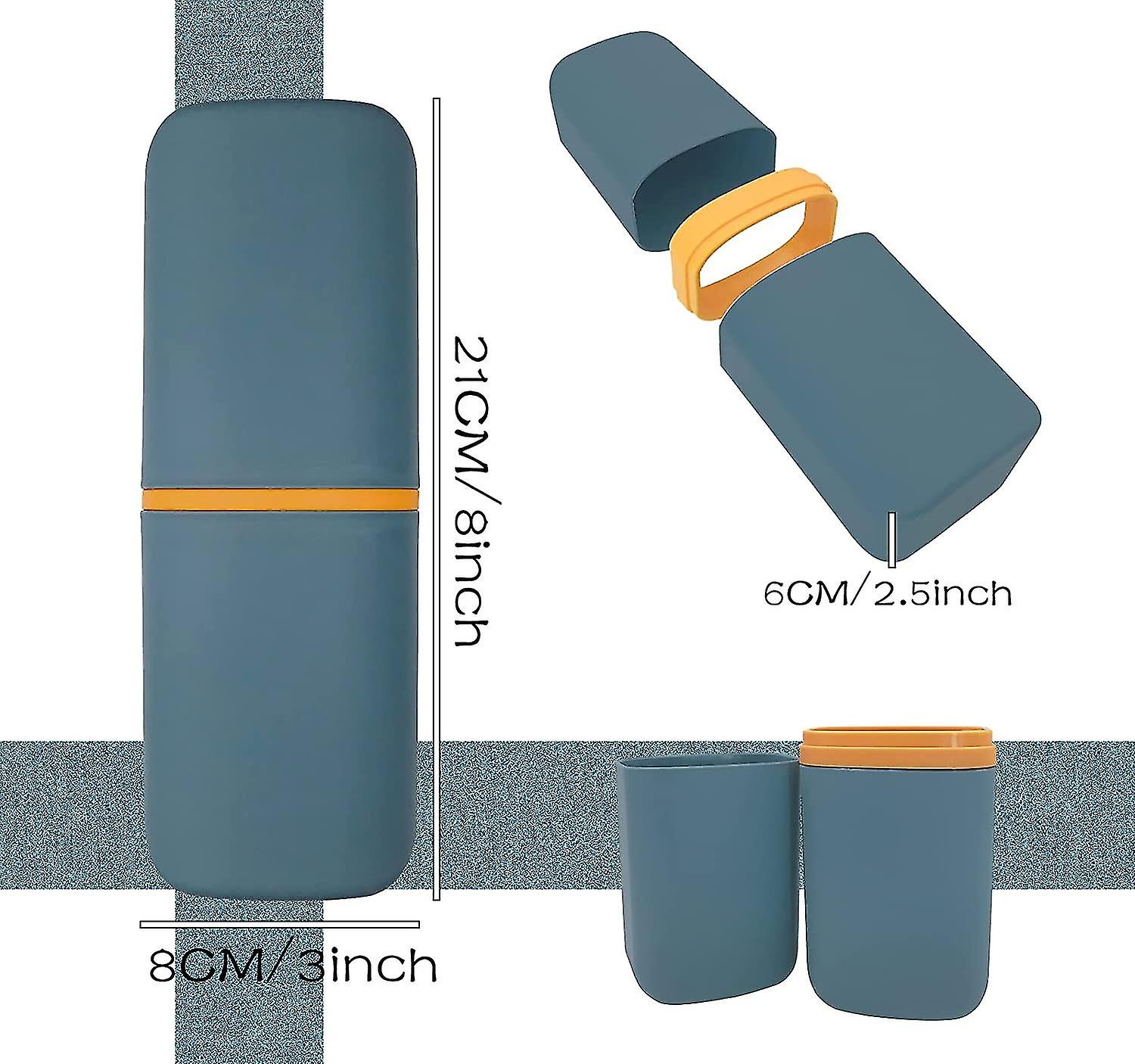 Toothbrush Travel Case, Travel Toothbrush Cup Holder Portable ...