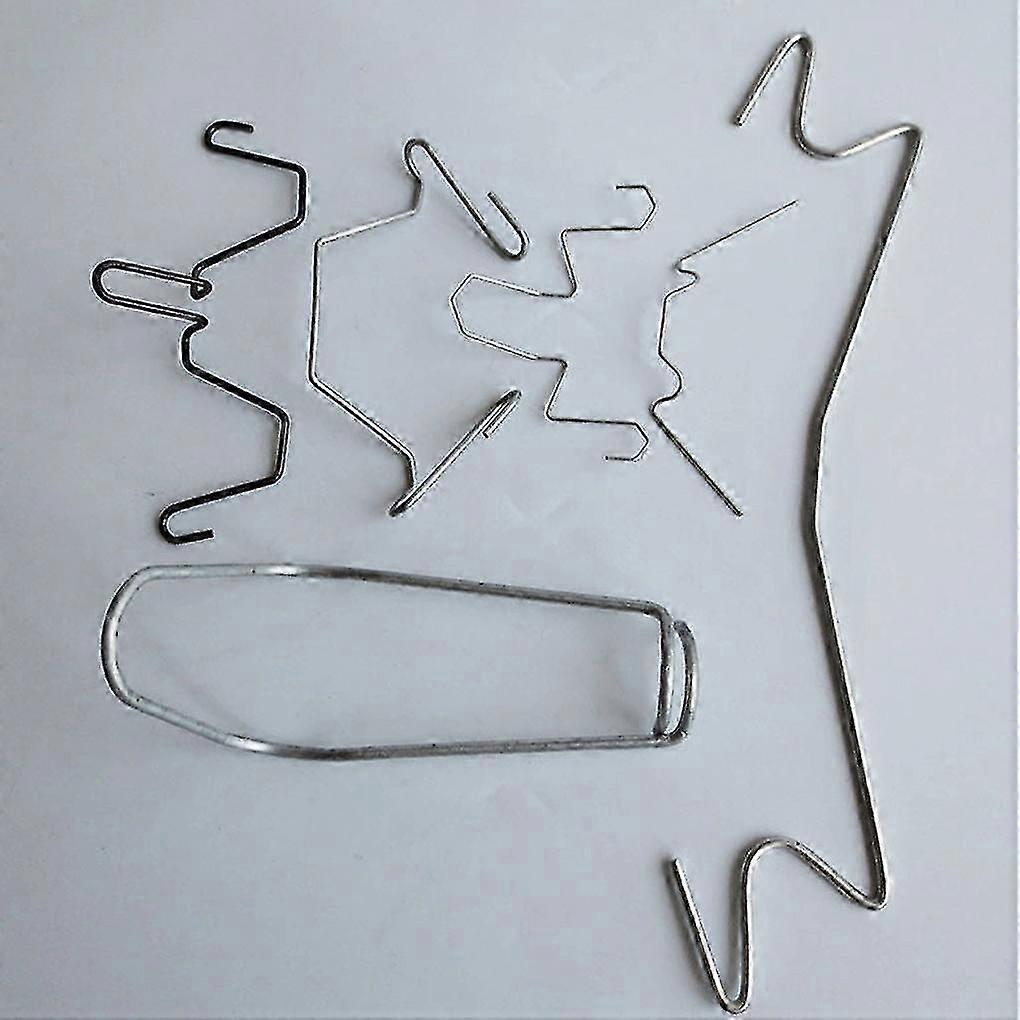 Pack Of 100 Greenhouse Spring Wire Clip Stainless Steel Glazing Clips ...