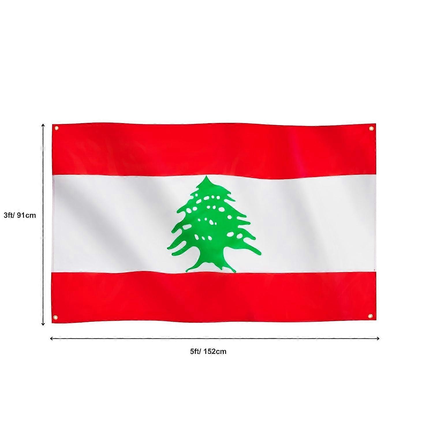 Lebanon Flag,Eyelet In Every Corner, Lebanese Republic, Phoenicia ...