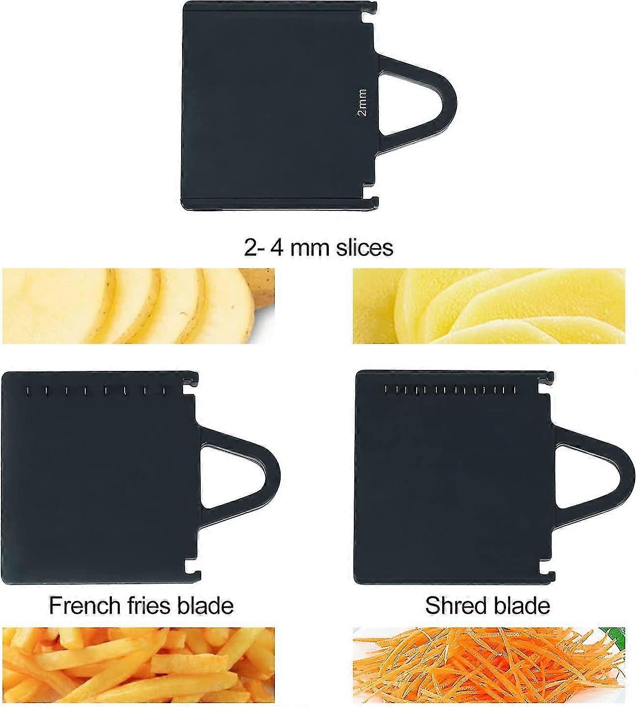 For 2024 Kitchen Mandolins 4 In 1 - Manual Vegetable Slicer ...