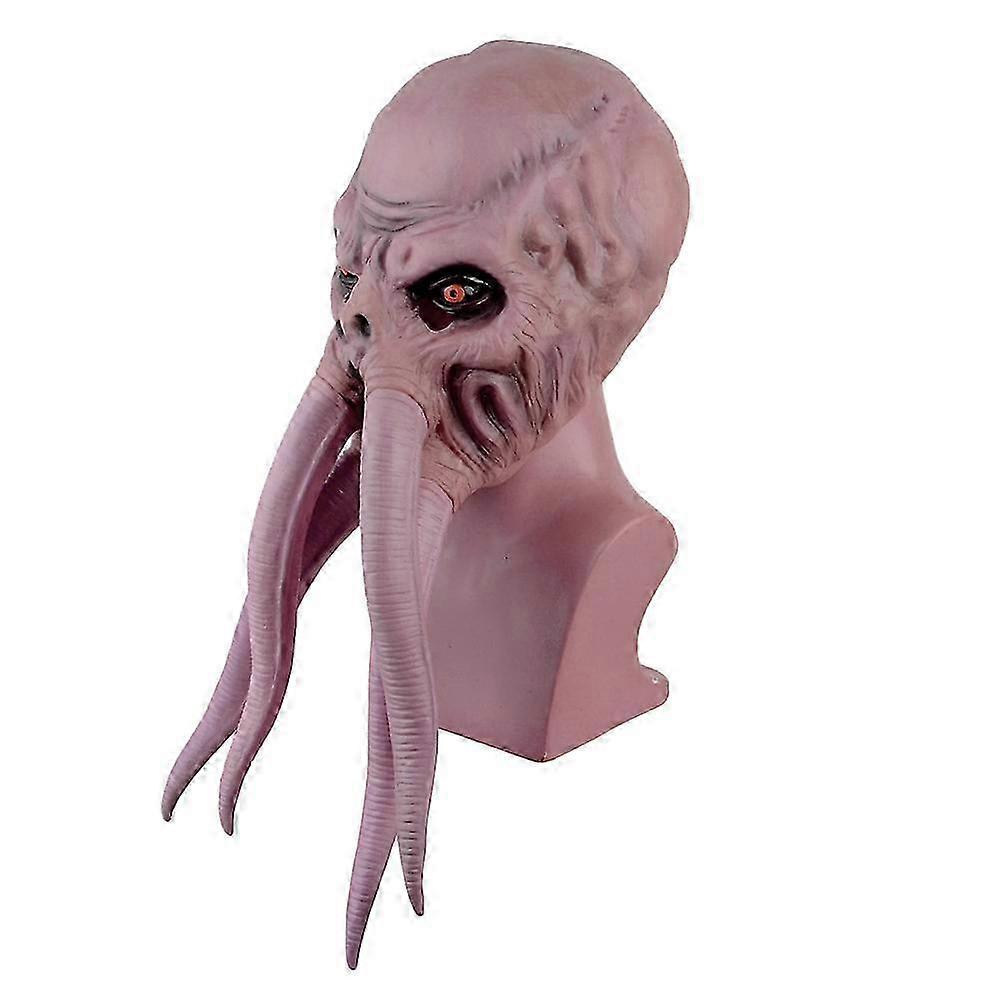 Baldur's Gates 3 Lllithid Mind Flayer Mask Scary Creepy Cosplay Octopus ...