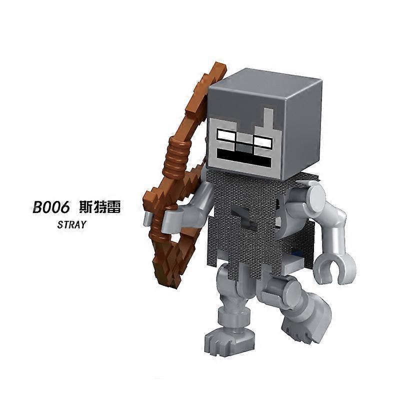 Game Minecraft mini Figure Model Toys MC Figure Cartoon Garage Kit ...