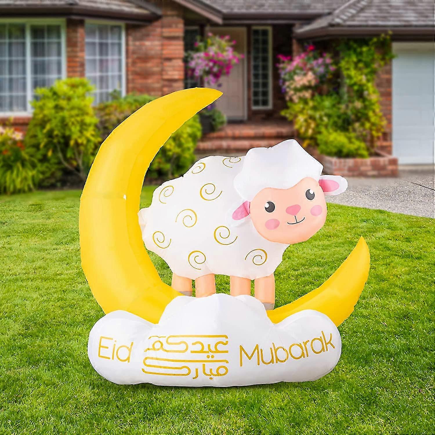 Jak Inflatable Eid Mubarak With Adorable Sheep For Celebrating Eid Al ...