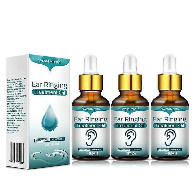30ML Tinnitus Ear Drop Ears Ringing Relief Treatment Oil Ear Infection ...
