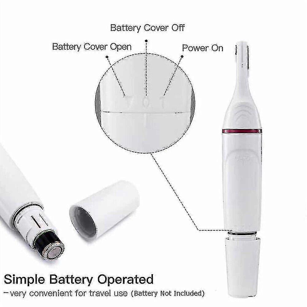 5 In 1 Electric Women Shaver Hair Arm Leg Bikini Face Remover Lady ...