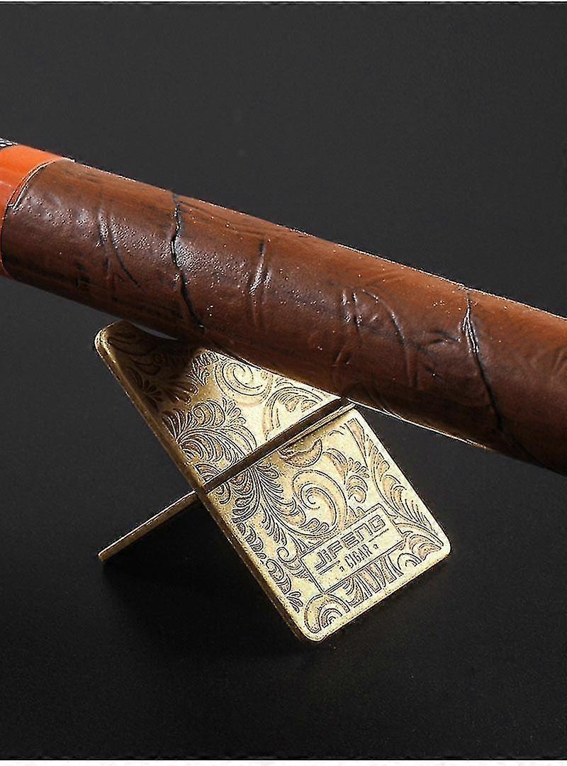 Cigar Stand Metal Holder Folding Rack Retro Leather Sheath | Fruugo UK