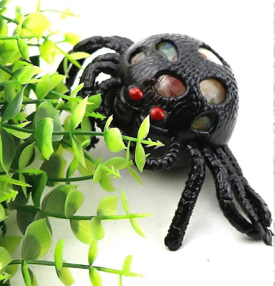 2 Piece Halloween Spider Squeeze Toy, Antistress Spider, Stress Ball ...