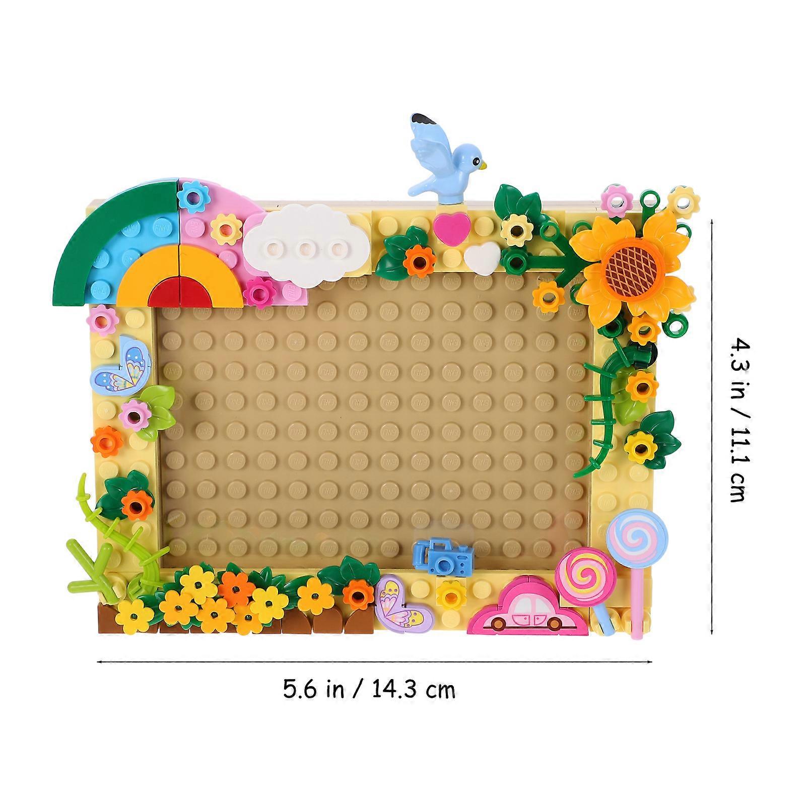 DIY Block Photo Frame Making Kit Adorable Cartoon Photo Frame Kids ...