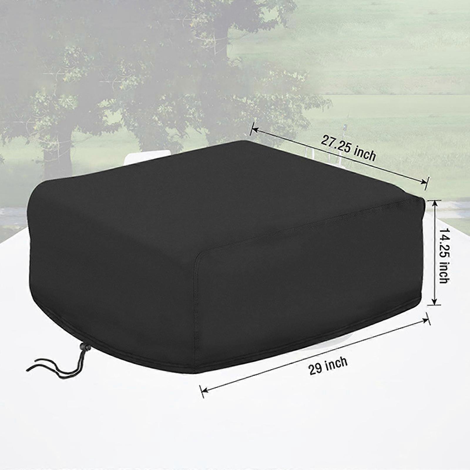 RV Air Conditioner Winter Cover Outside Camper Travel Trailer AC Covers ...