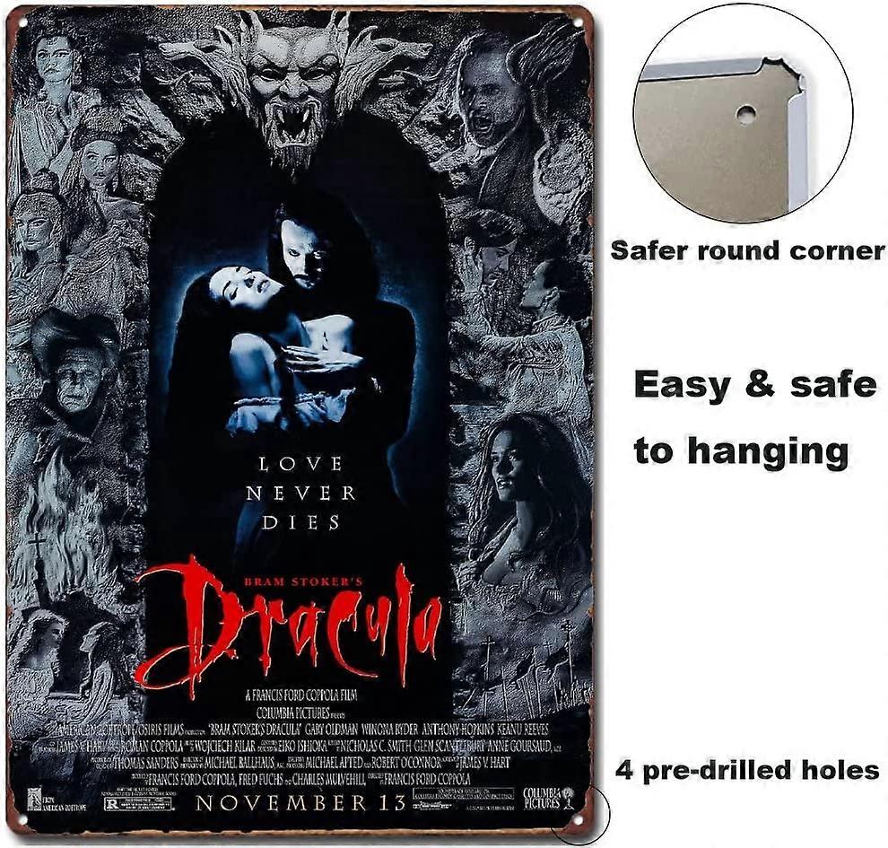 Bram Stoker'S Dracula 90s Classic Movie Posters, Retro Metal Signs ...