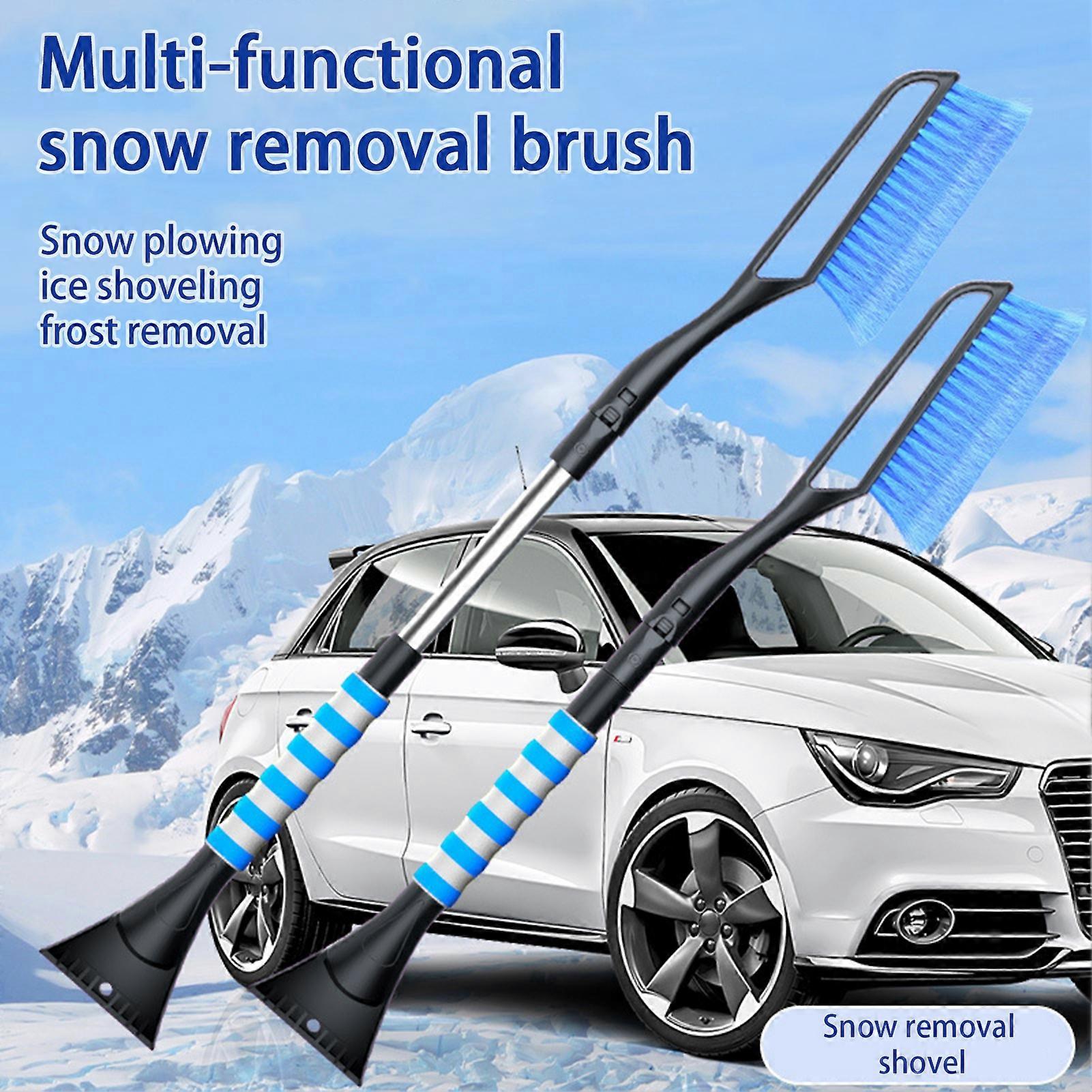 Snow Scraper Telescopic Removable Low Temperature Car Snow Removal Tool ...