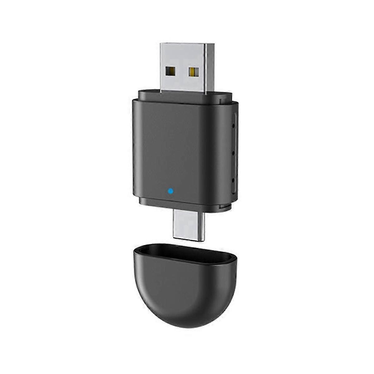 2-in-1 Smart AI Box Wireless CarPlay Adapter & Android Auto Wireless ...