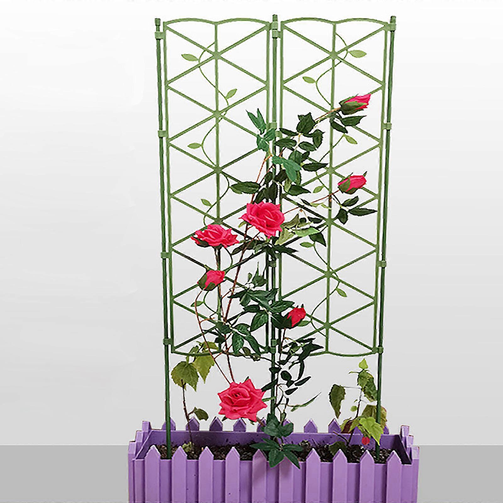 Vine Climbing Rack Flowers Plant Support Shelf - Durable Cucumber ...