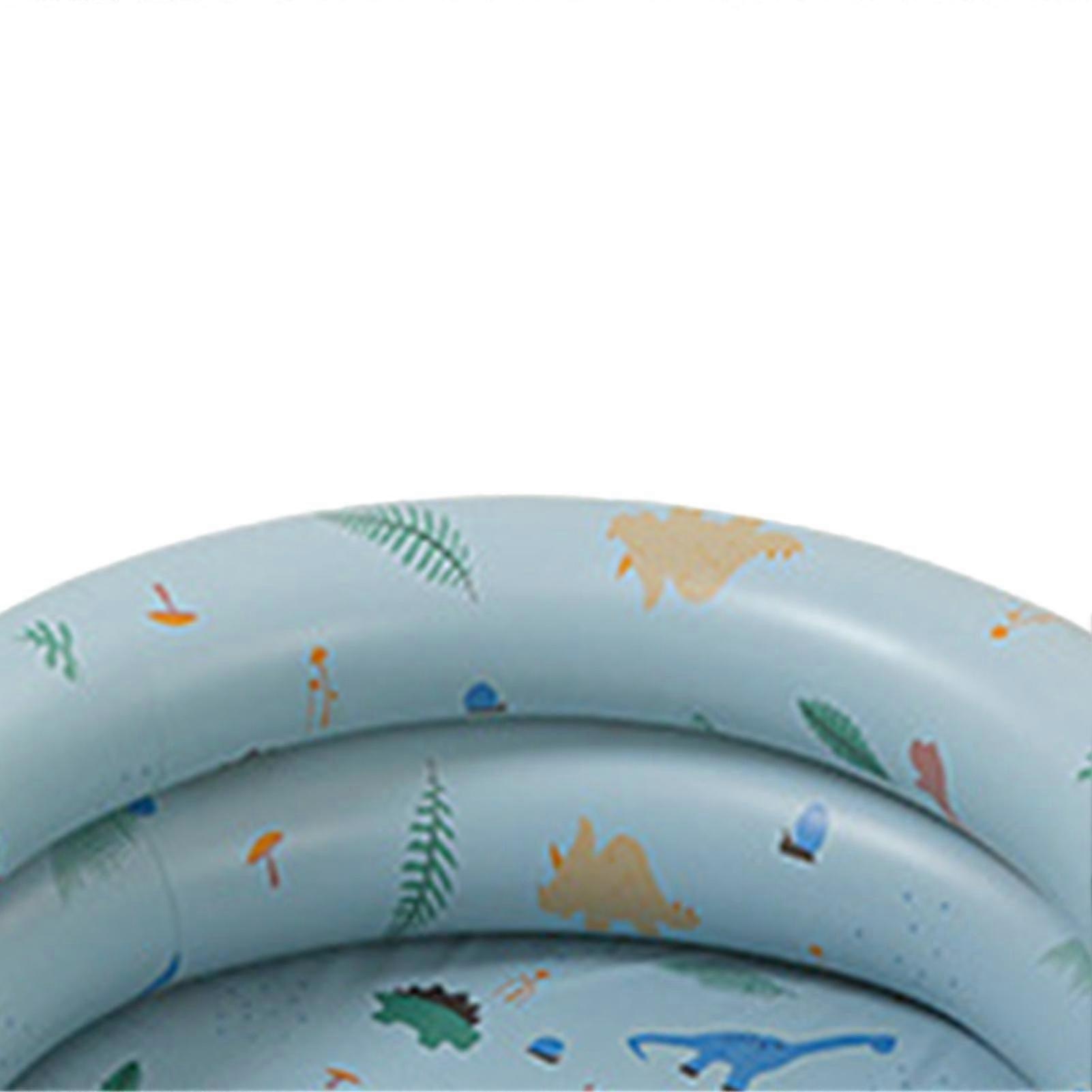 Inflatable Pool Baby Retro Blow Up Swimming Pool Family Cute Style ...