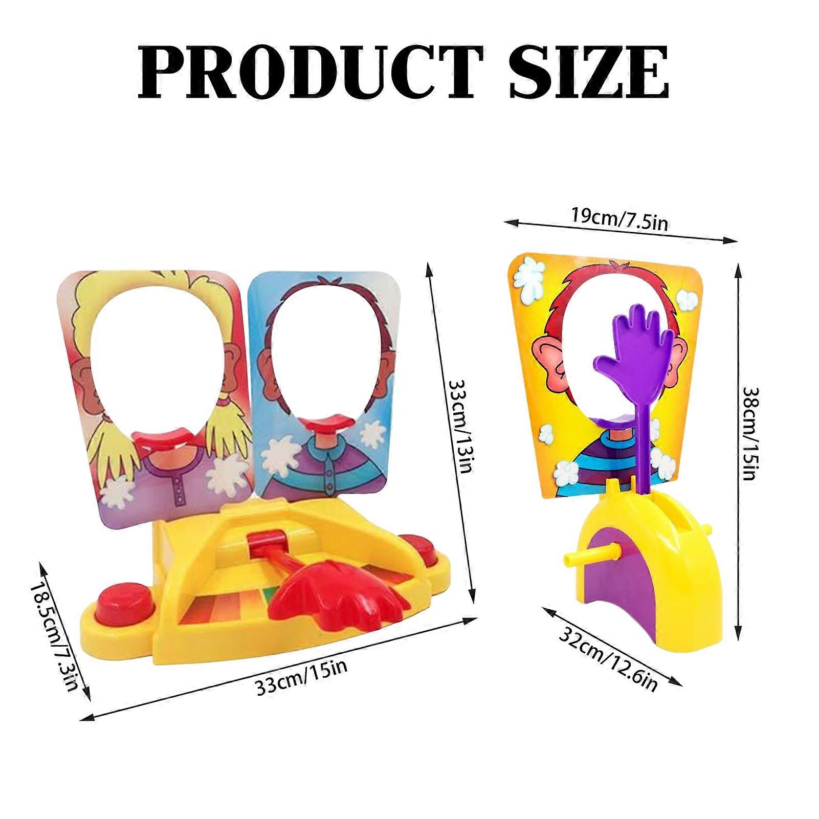 Pieface Game for Kids & Adults, Fun Cream Pie In The Face Toy, Face ...