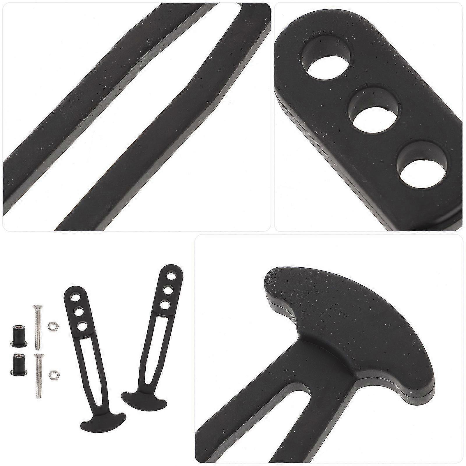 2pcs Telescoping Ladder Straps Boat Marine Retaining Rubber Latch Bands ...