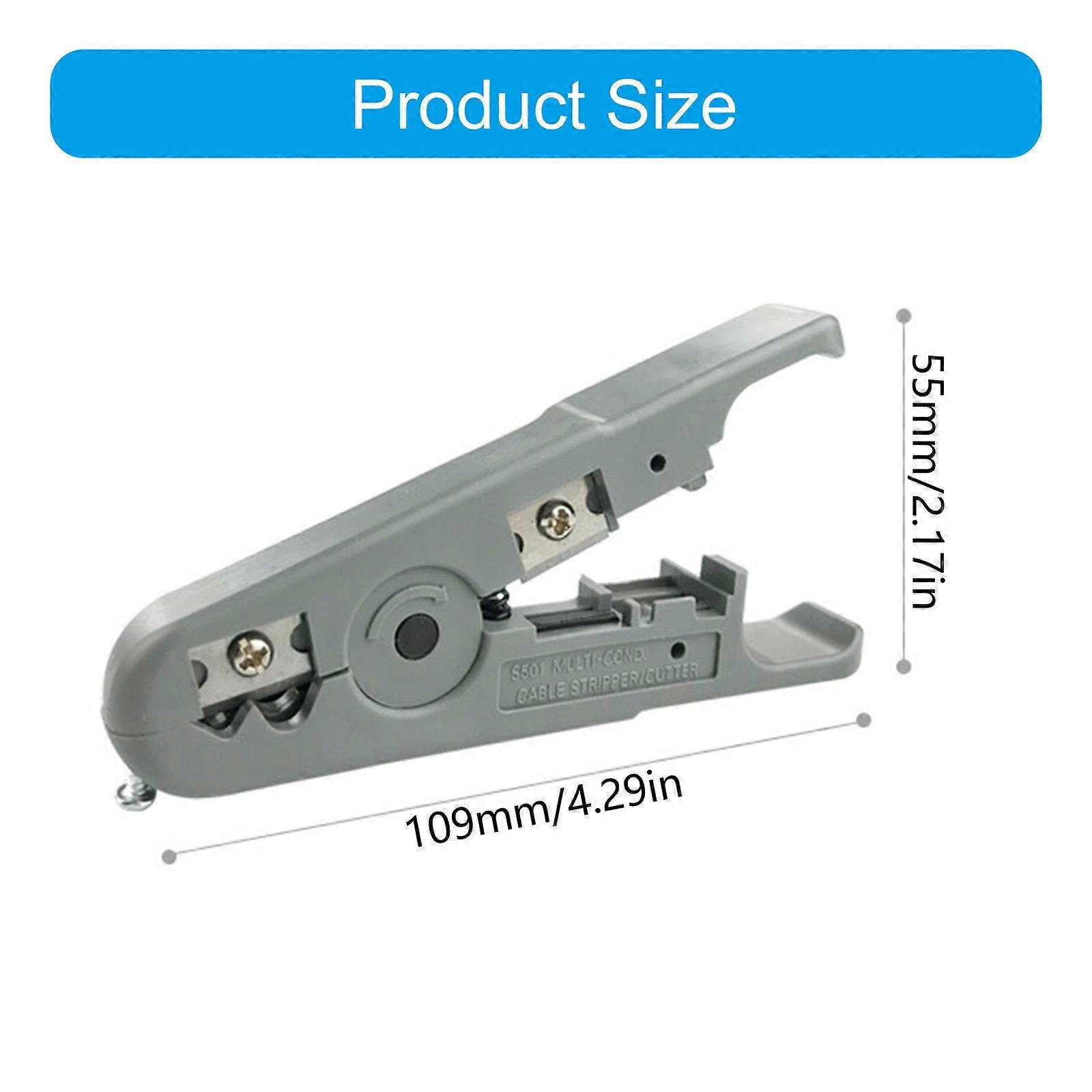 Multifunctional Coaxial Cable Stripper Wire Stripper Networking Wire ...