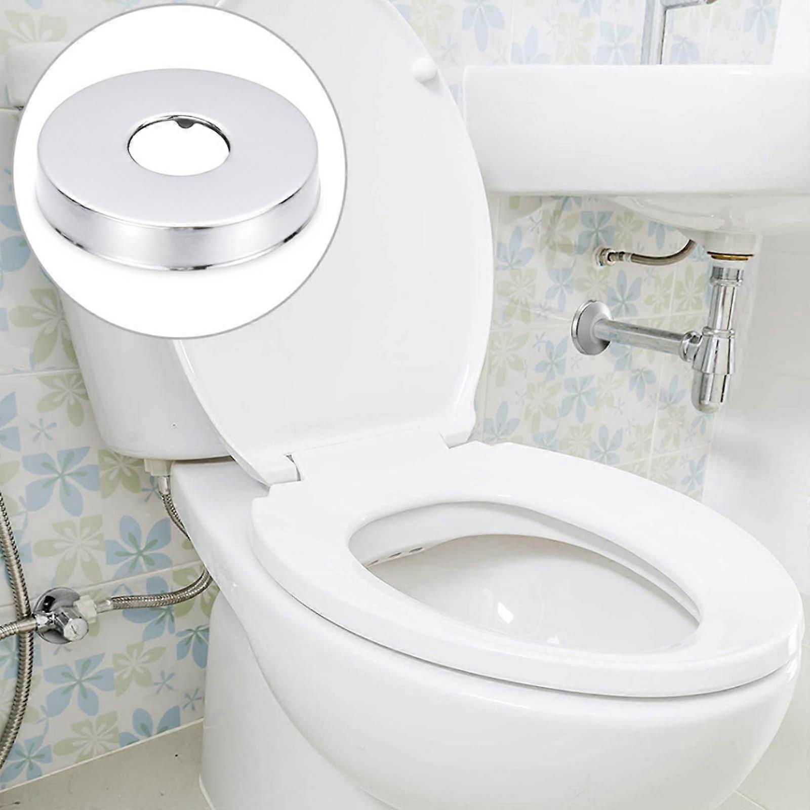 Snap-on Faucet Decorative Cover Stainless Steel Split Round Escutcheon ...