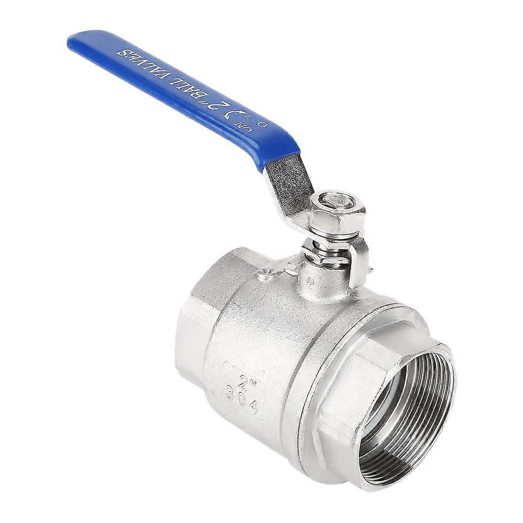 Ball Valve Female Thread 2 Inch 304 Stainless Steel DN50 1000 WOG | Fruugo UK